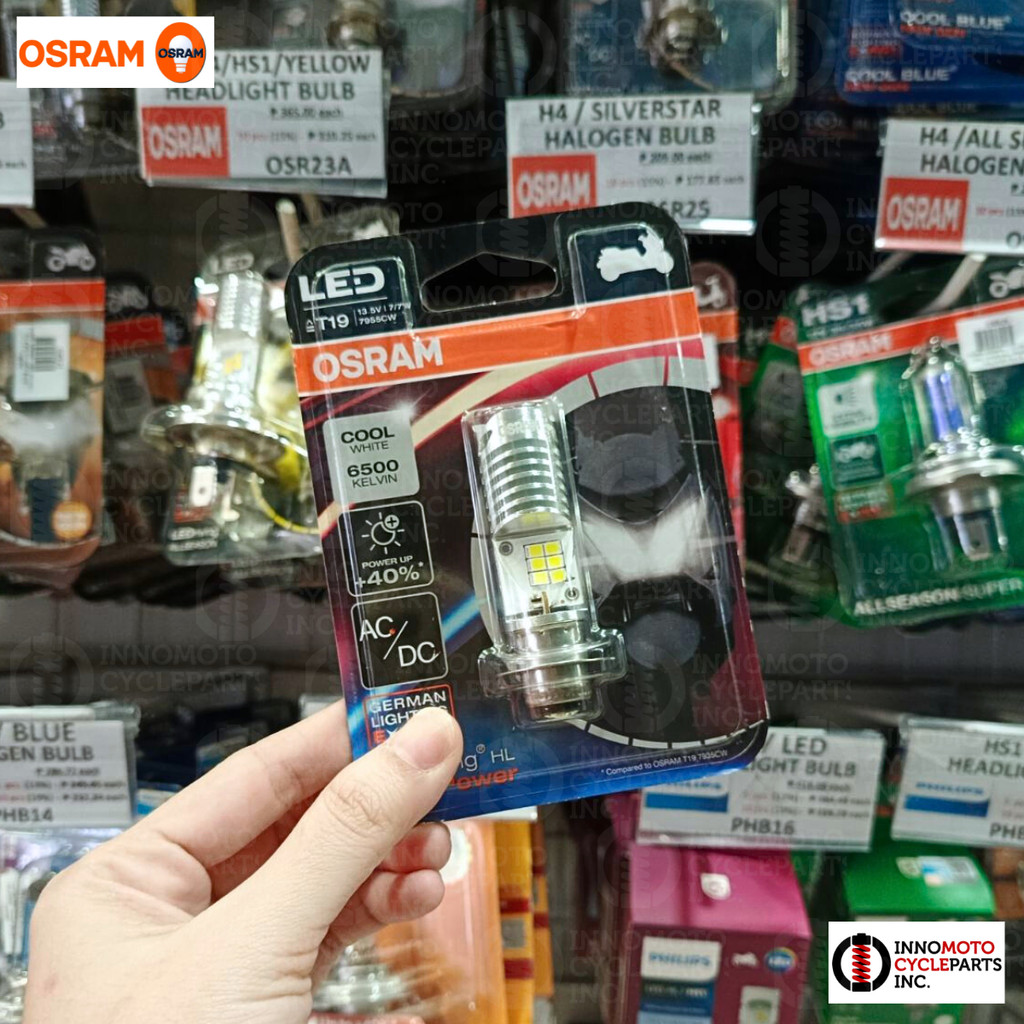 Osram LEDr New High Power or Dual Color Motorcycle Head Light AC/DC ...