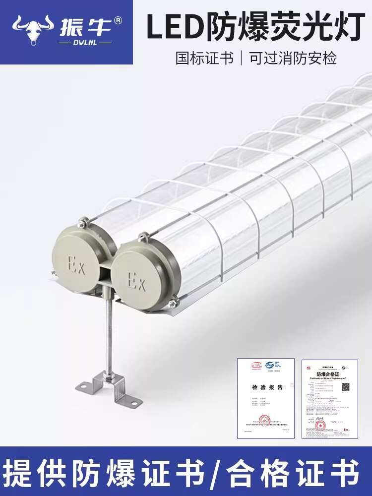 LED Fluorescent Explosion-Proof Light National Standard T8 Single and ...