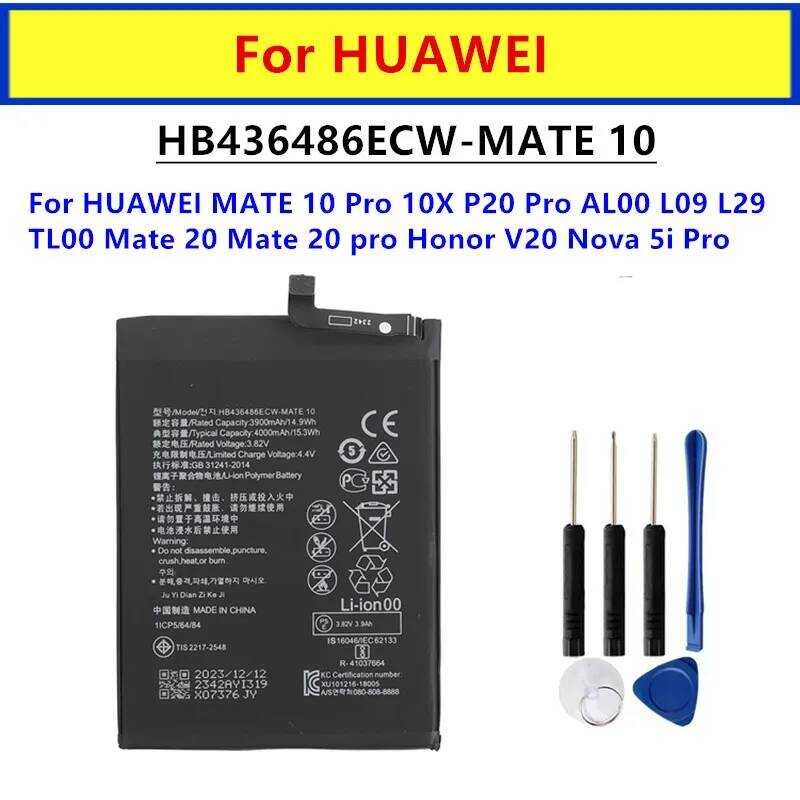 70 Battery 4 Hb436486ecw For HUAWEI MATE 10 Pro 10X P20 Al00 L09 L29 ...