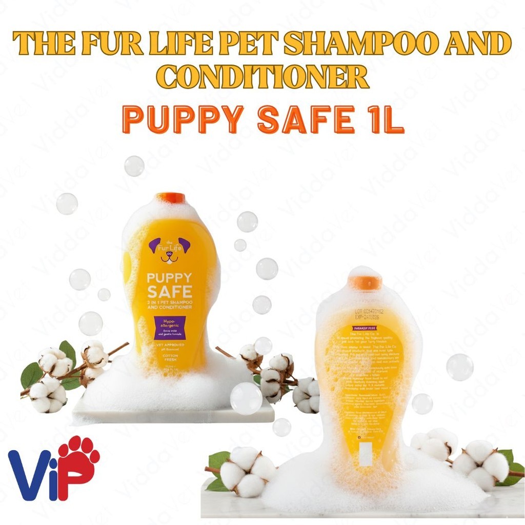 Puppy Friendly Gentle Care 2 in 1 Shampoo and Conditioner by The Fur ...