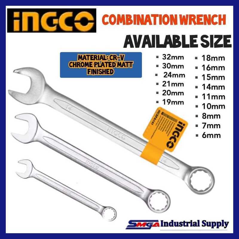 Ingco Combination Spanner Sold Per Piece Please-Select Size 921 ...