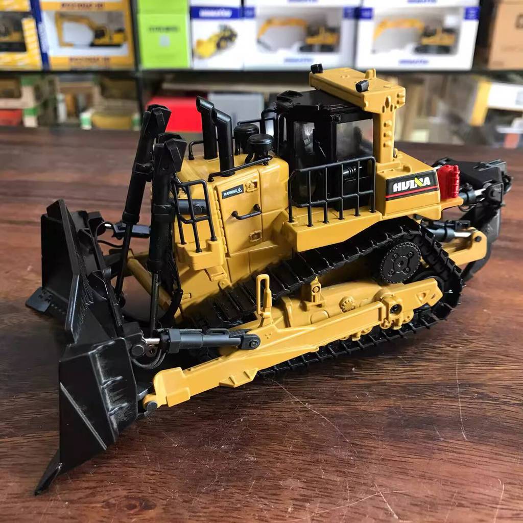 Caterpillar CAT Excavator Bulldozer Alloy Engineering Vehicle D10T 2D9R Model Simulation Metal ...
