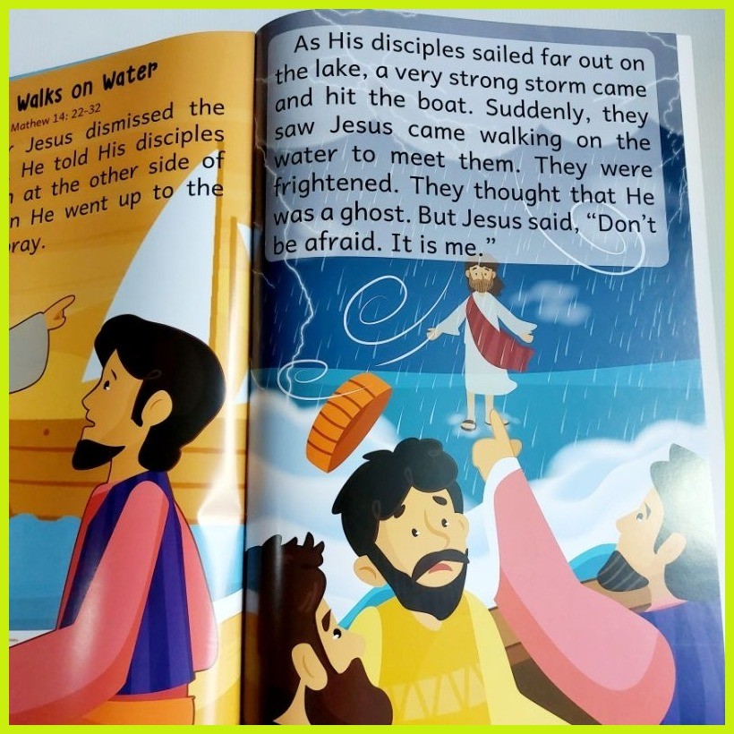 Big Book Bible Story Books - Smart Kids Stories of Jesus | Shopee ...