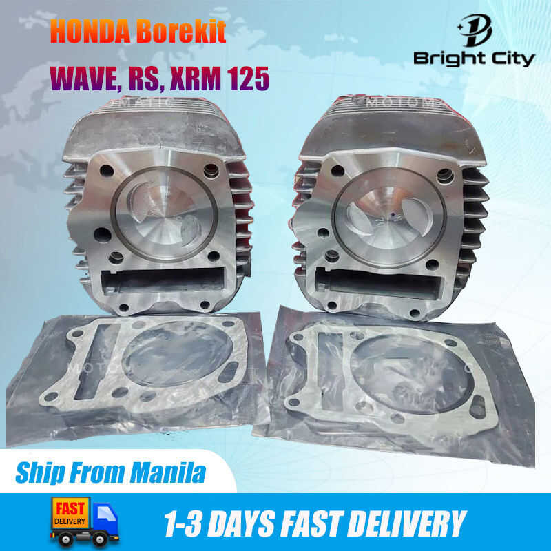 BRIGHT CITY HONDA Wave, Rs, XRM 125 (Carb) BORE KIT 54Mm, 57Mm, 62Mm ...