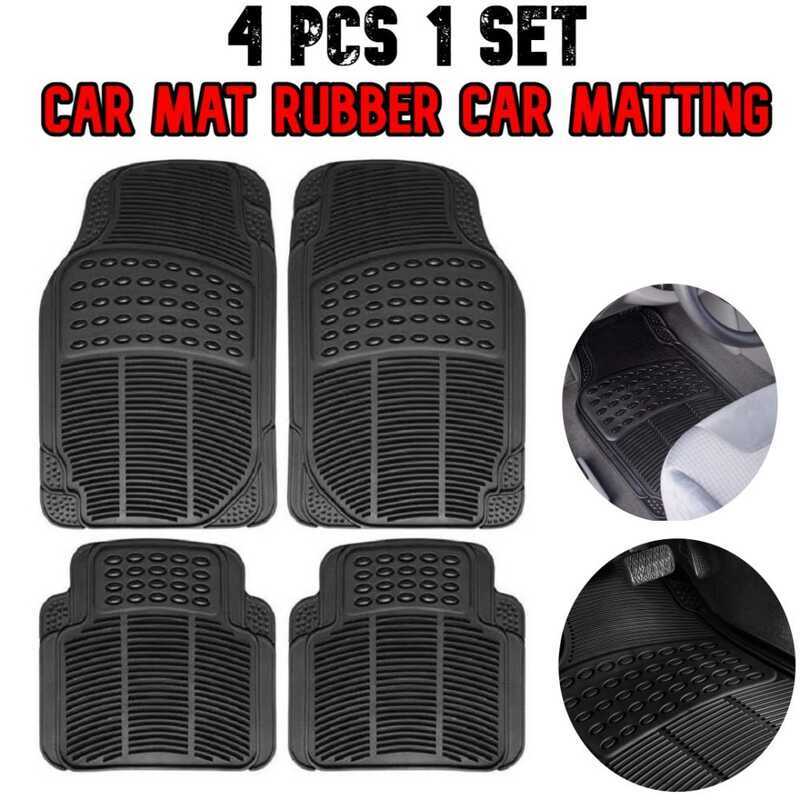 FORD ECOSPORT Rubberized Premium universal floor guard mats set | car ...
