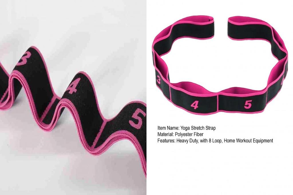 The resistance band has good resilience and can be easily matched with ...