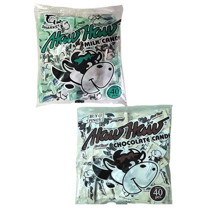 COD Hawhaw Milk Candy Chocolate Haw 130G /40Pcs Per Pack | Shopee ...