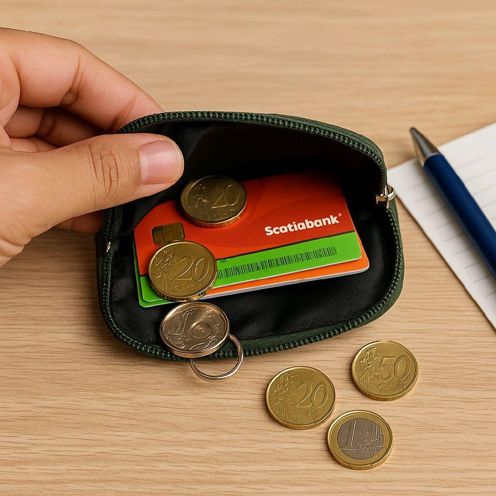 SHOPAZ Fashion Waterproof Unisex Coin Purse Wallet with Earbuds Storage ...