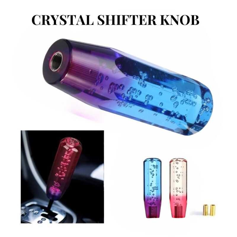 Kambyo Universal Car Manual And Matic Gear Shift Knob Stick Crystal ...