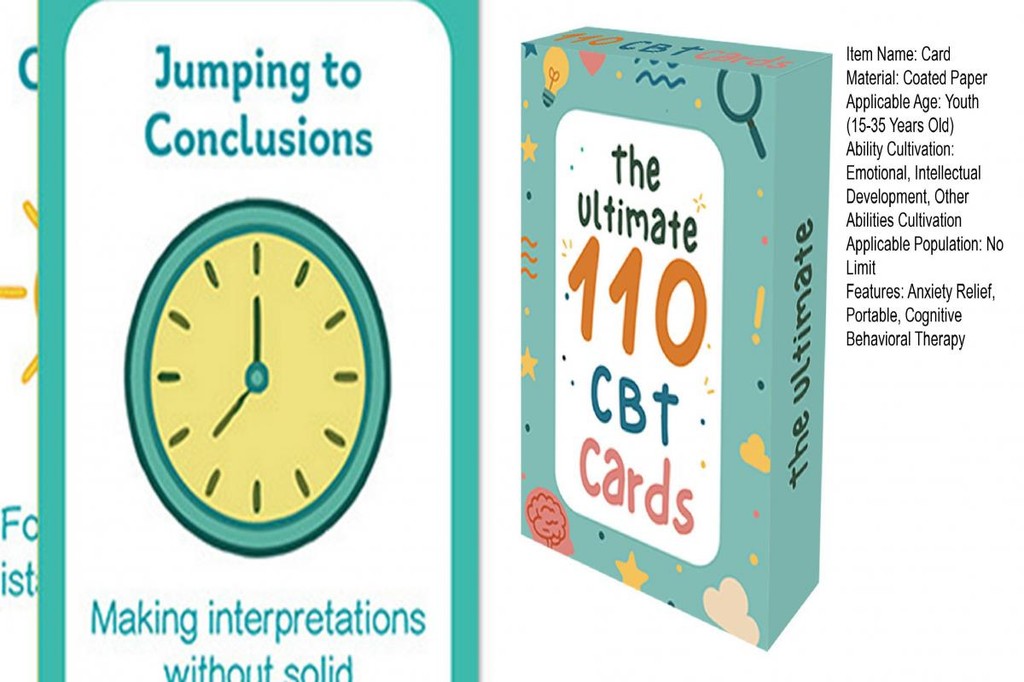 cowboy| Conversation Starter Mental Health Cards Positive Thinking Therapy Cards 110pcs Cbt Deck ...