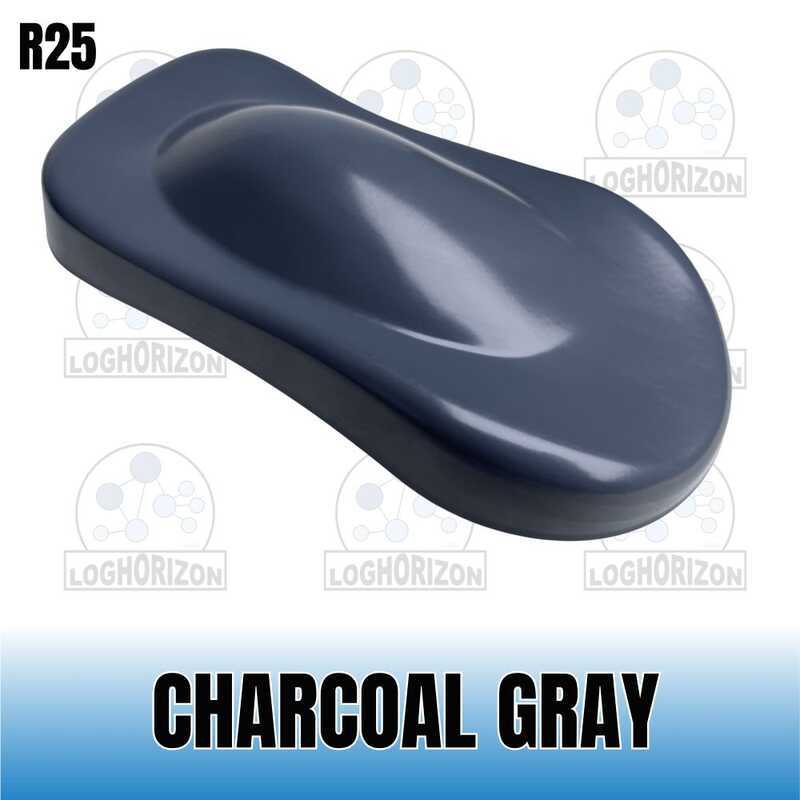 1Kg CHARCOAL GRAY - R25 POWDER COATING PAINT C79 | Shopee Philippines