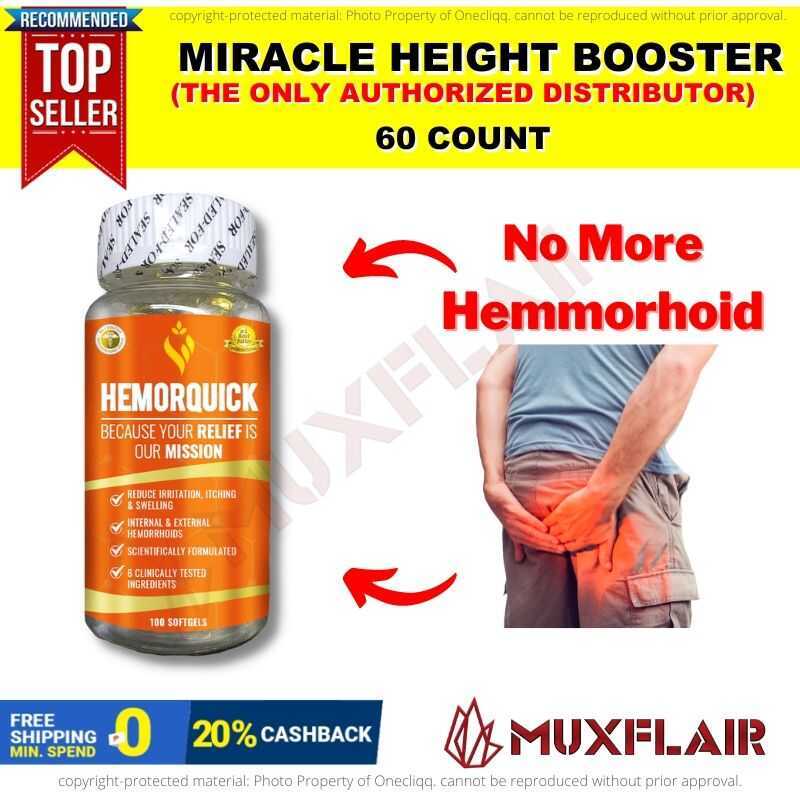 Hemorquick - Natural Hemorrhoid Treatment 20C | Shopee Philippines