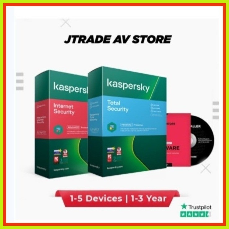 ORIGINAL Kaspersky Total Security and Internet Security - GENUINE ...
