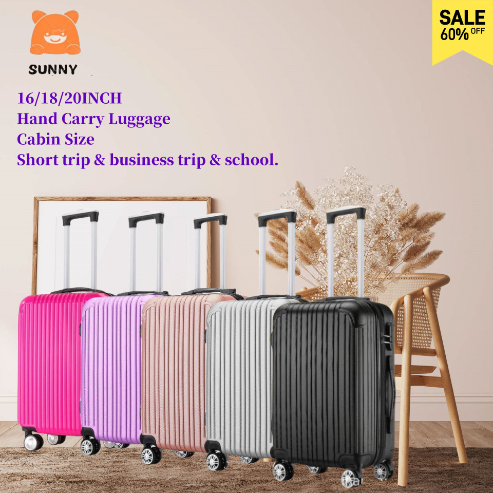 （SUNNY）16 INCH Maleta Travel Bag 7KG Luggage For Travel Lightweight ...