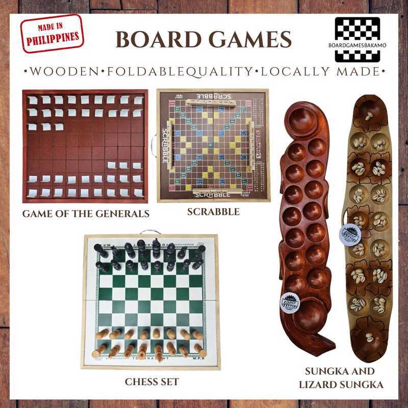 Board Games Chess Set Scrabble Sungka Game Of The Generals Quality ...