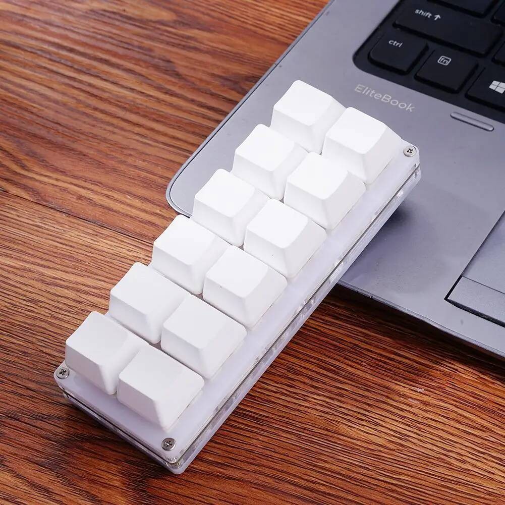 Key 12 Mini Keyboard Programmable ro DIY Custom Hot-swappable Sayo ...