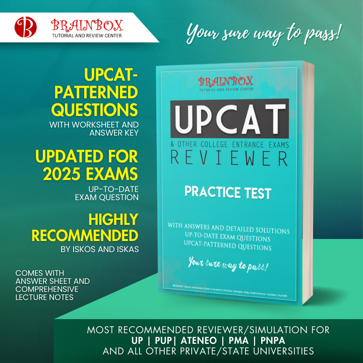 Brainbox UPCAT Reviewer - (Practice Test) | Shopee Philippines