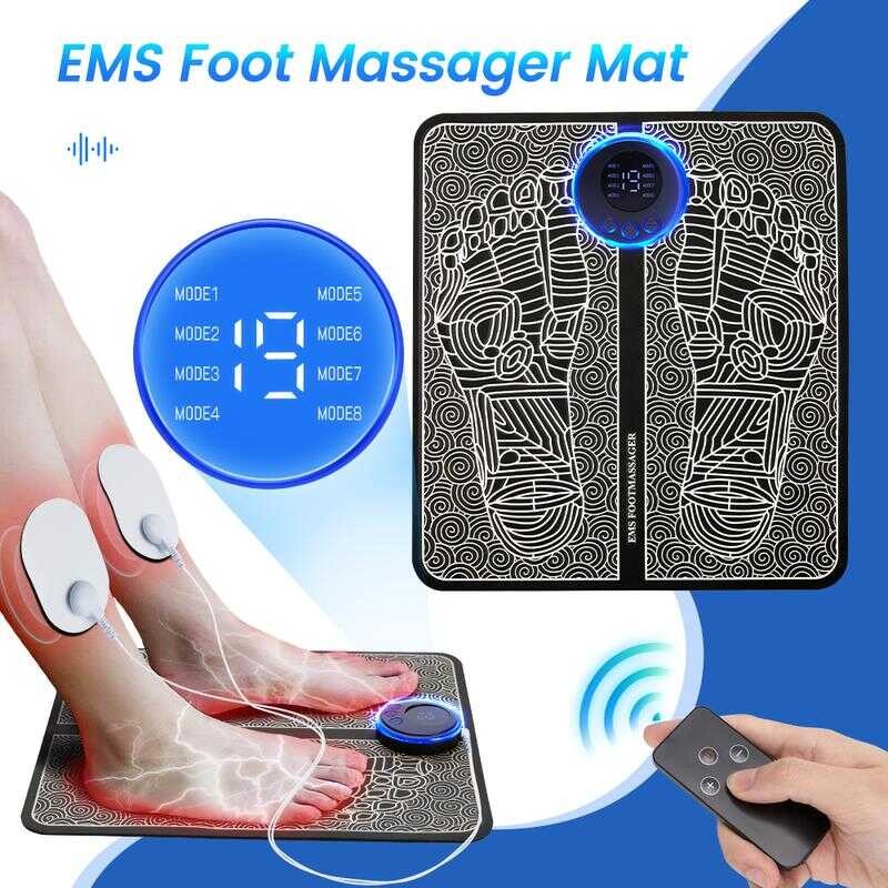 Japan Electric EMS Foot Pad Relief Fatigue Micro Current Pulse ...