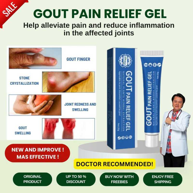 COD GOUT Ointment Cream Original GEL Gout Uric Acid O Mabisang Gamot Sa ...