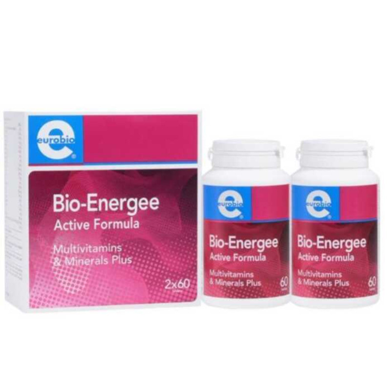Eurobio Bio-Energy Active Formula Multivitamins & Minerals Plus 2X60s ...