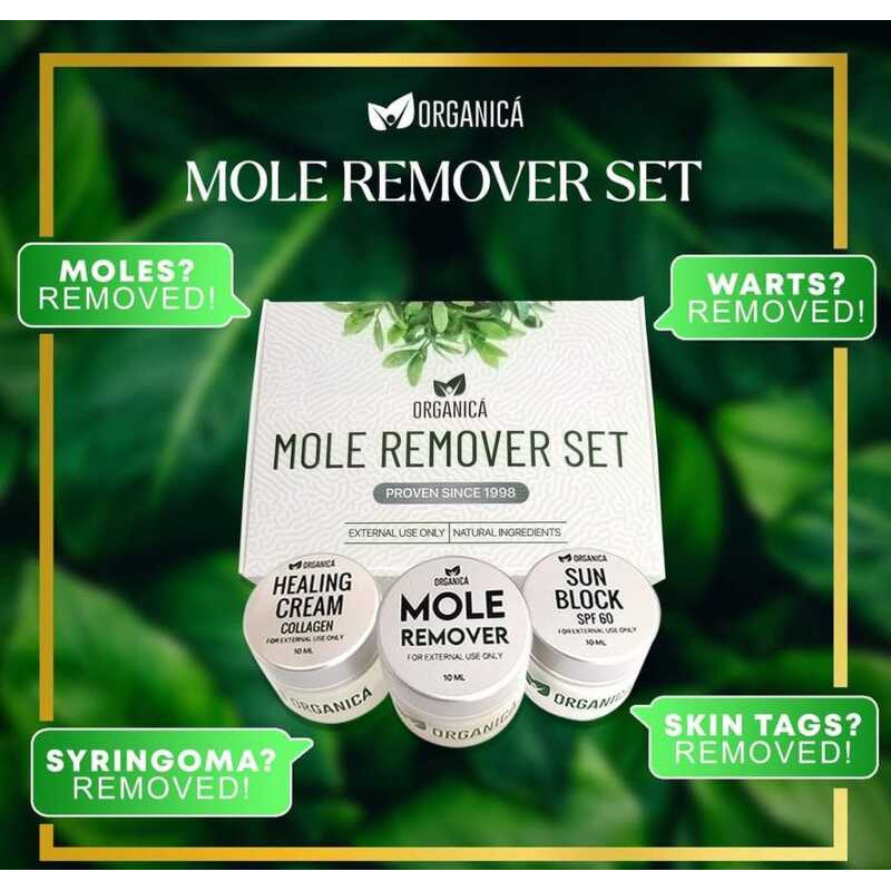 ORGANICA MOLE REMOVER SET 3 5Ml | Shopee Philippines