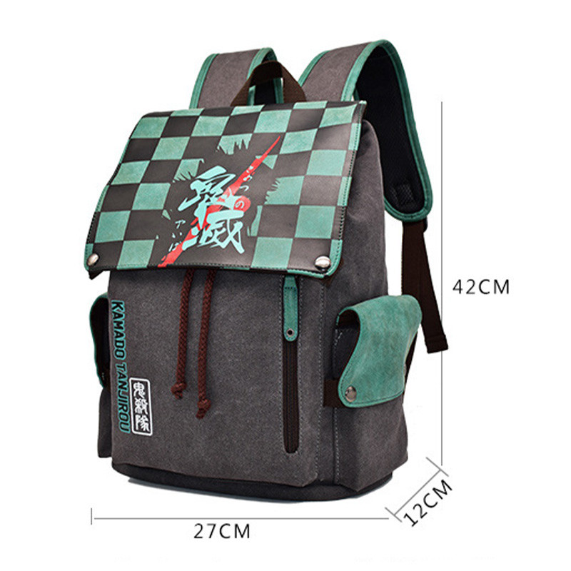 Demon Slayer Anime Backpacks Cosplay Anime Figure Tomioka Giyuu Kamado ...