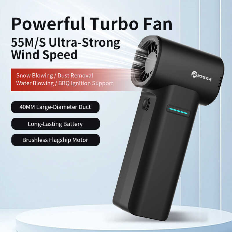 Booster New Violent Turbofan Handheld Small Portable Mini High Wind ...