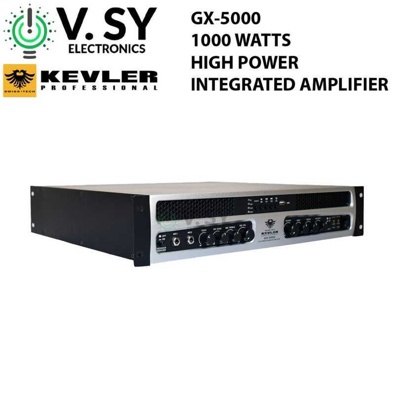 SK Kevler Professional Gx-5000 1000 Watts High Power Integrated ...