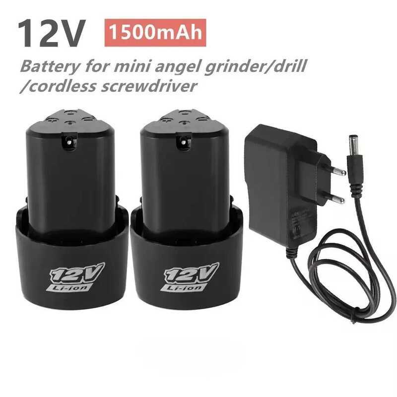 12V 2 B 1500Mah New Universal Rechargeable Lithium-Ion Battery For ...