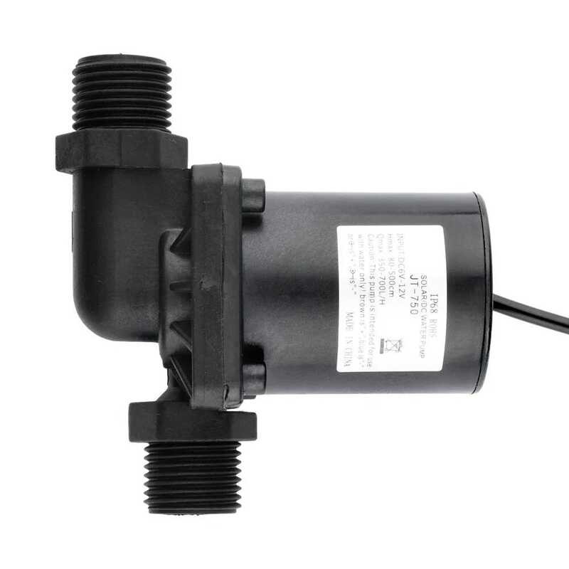 12V 4 3C DC 24V Brushless Solar Motor Water Pump Heater Shower Or ...