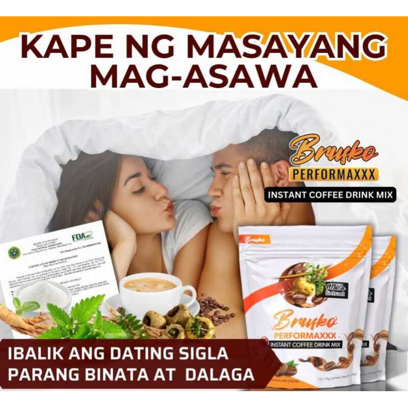 Brusko Performaxx Maca Coffee 100G Ginseng, And Tongkat Ali For Energy Boost 54A | Shopee ...