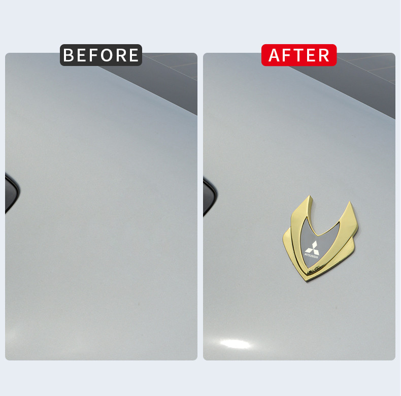 car Metal plating 3D car stickers car accessories decoration auto ...