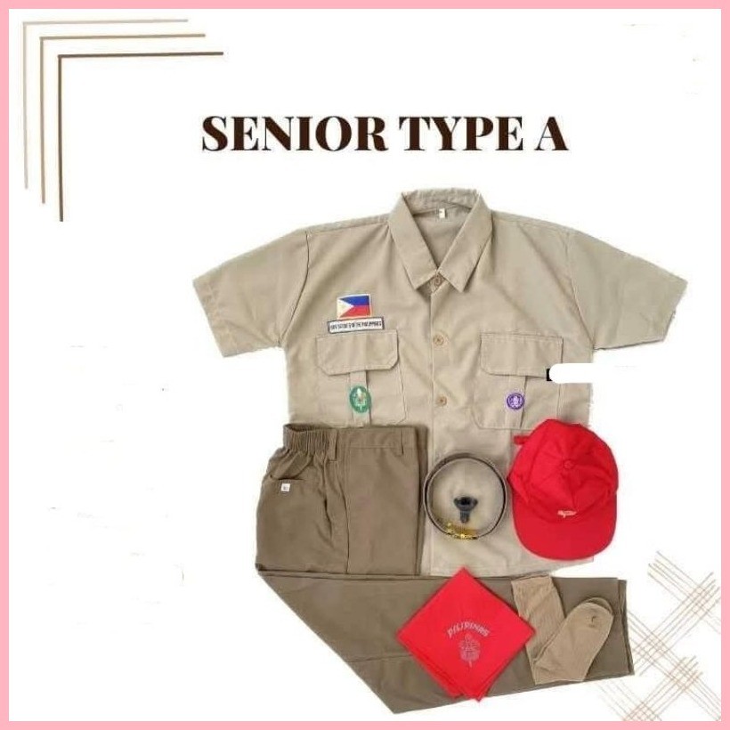 7in1 senior scout set thpe A polo pants | Shopee Philippines