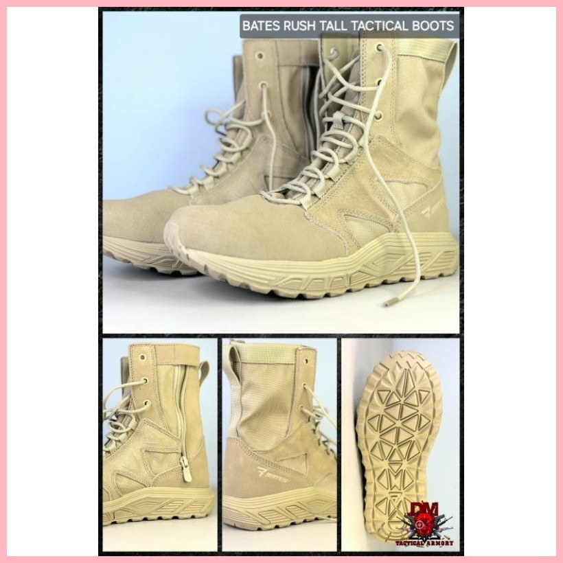 bates rush tall tactical boots (original) | Shopee Philippines