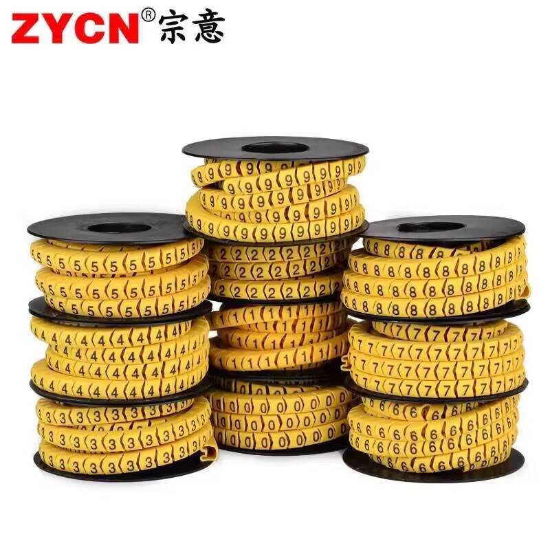 Number Coding Marking 1.5mm Letters A-Z Numbers Wire Label Tube ...