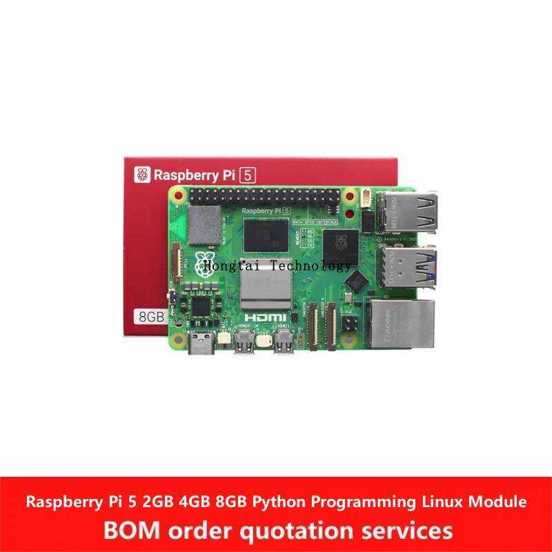 Yy Original Raspberry Pi 5 2Gb 4Gb 8Gb Development Board Computer AI ...