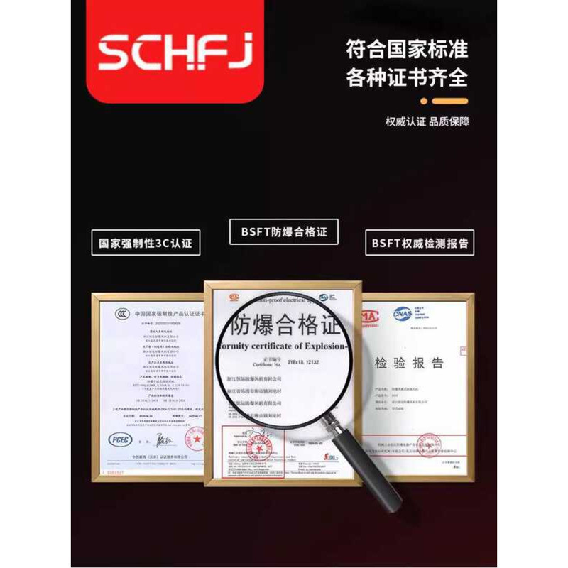 New Handheld Explosion-Proof Axial Flow BSFT Portable Fire Exhaust Fan ...