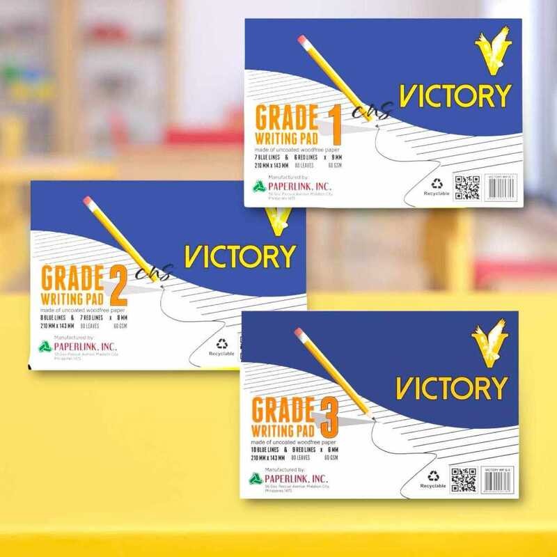 Ca9 Victory Writing Pad Grade 1 2 3 | Shopee Philippines