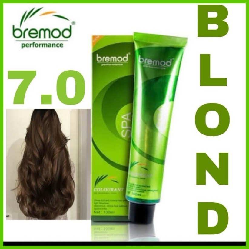 Bremod hair Color 7.0 Blond hair Dye | Shopee Philippines