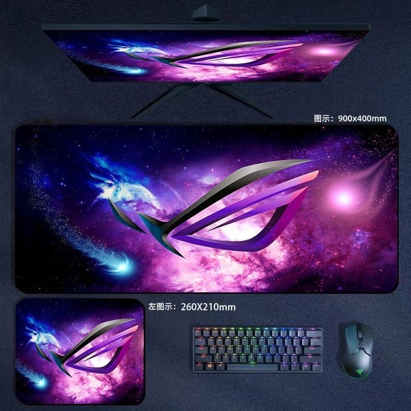 Fast Shipping ROG Large Mouse Pad Gaming Gaming Keyboard Pad Desk Pad ...