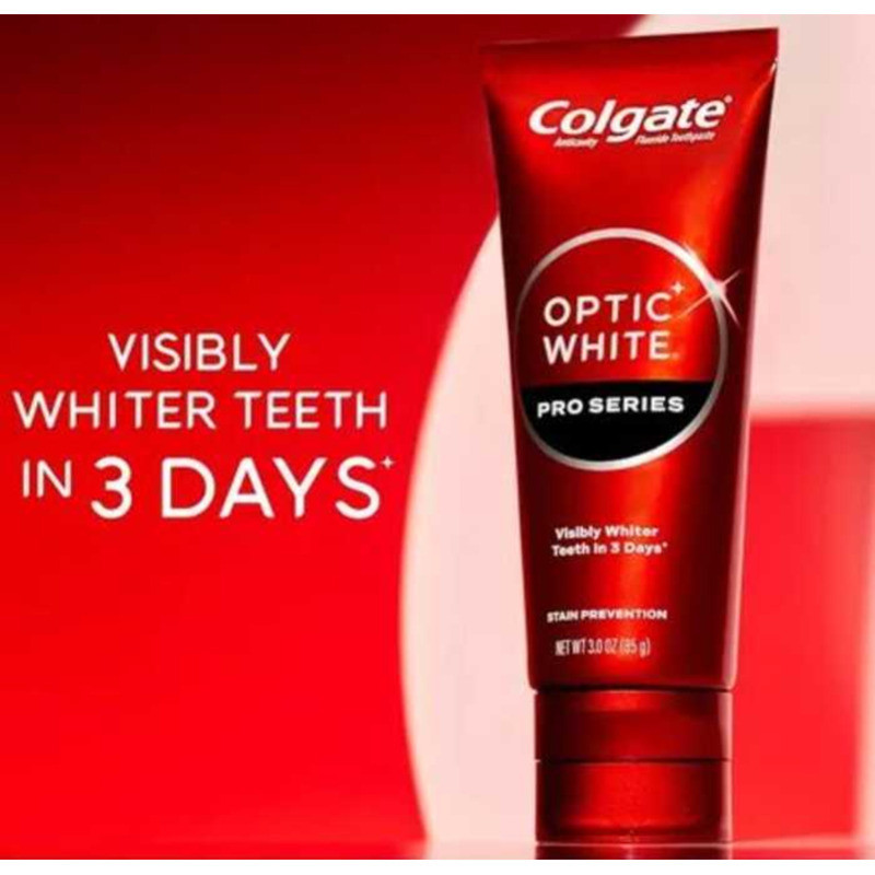 Colgate Optic White Pro Series Stain Prevention Hydrogen Peroxide ...