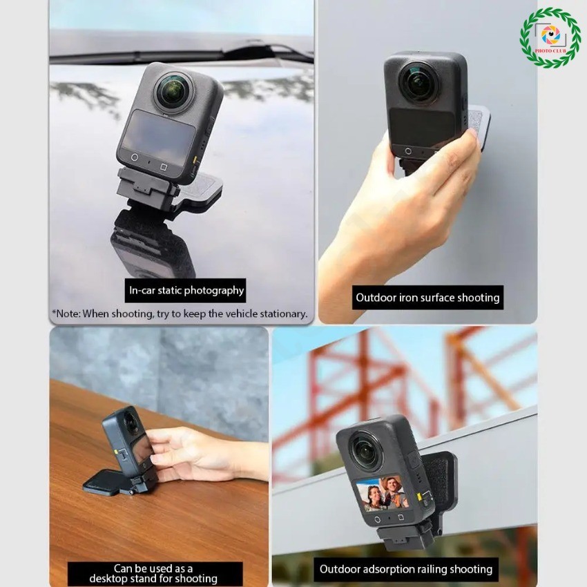 For DJI Osmo 360 Magnetic Stand Base Multi-Function Adjustable Holder ...