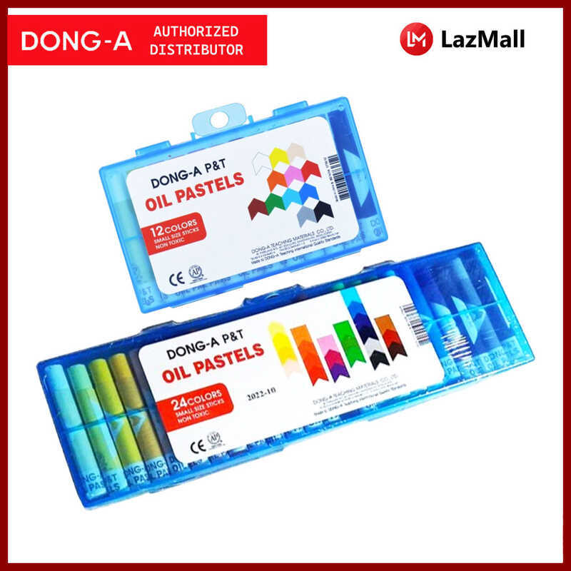 Dong A Oil Pastel Colors With Plastic Case 7E6 | Shopee Philippines