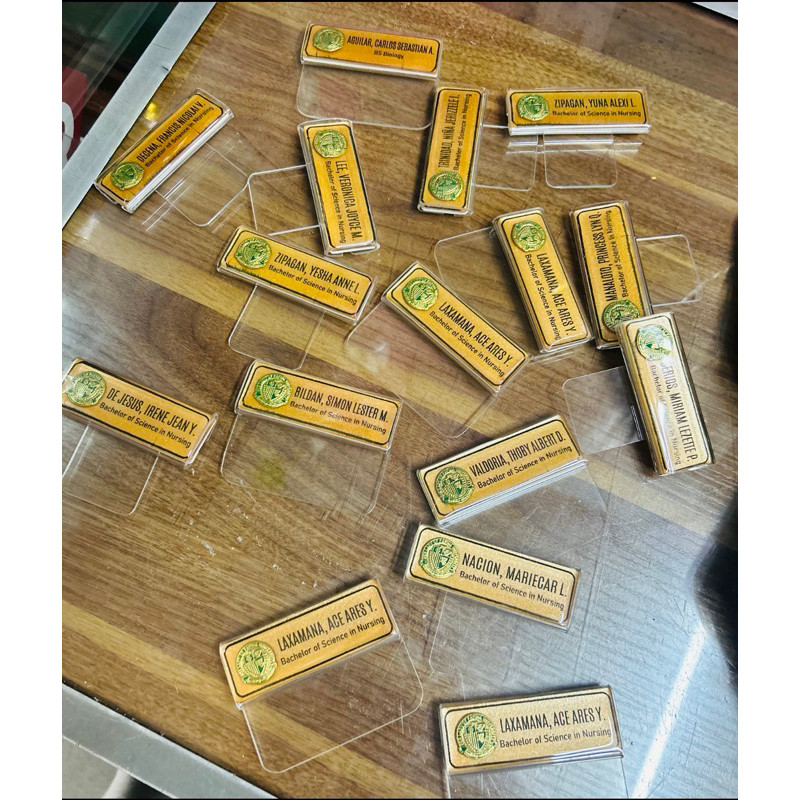 PAYMENT FIRST_OLFU CUSTOMIZED NAME PLATE FOR MEDICAL STUDENTS _ACRYLIC ...