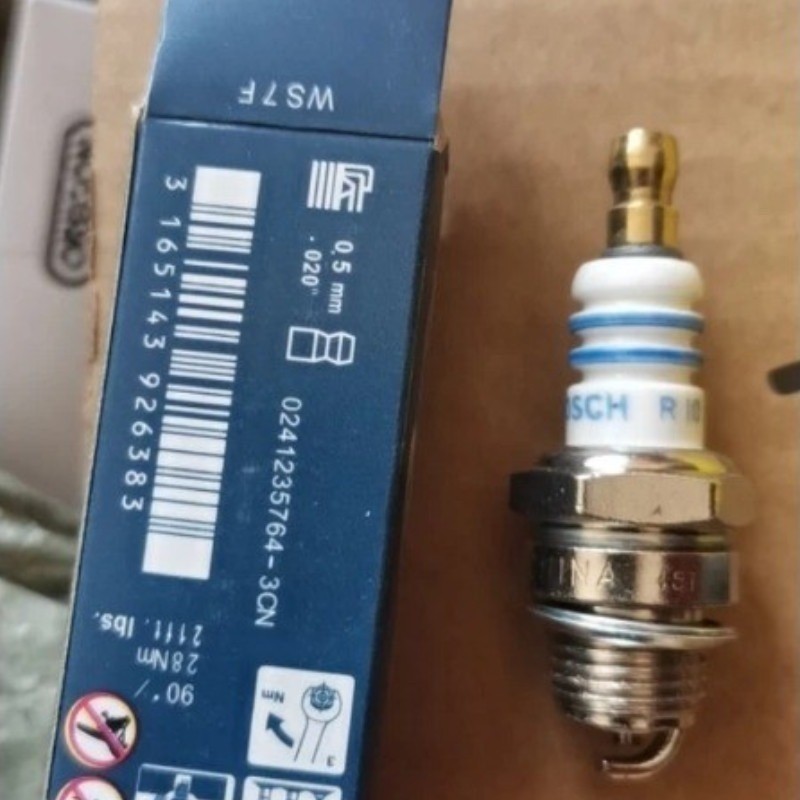 WS7F Spark Plug Bosch WS7 F 0241235567 (7545) Grass Cutter Chainsaw 2 ...