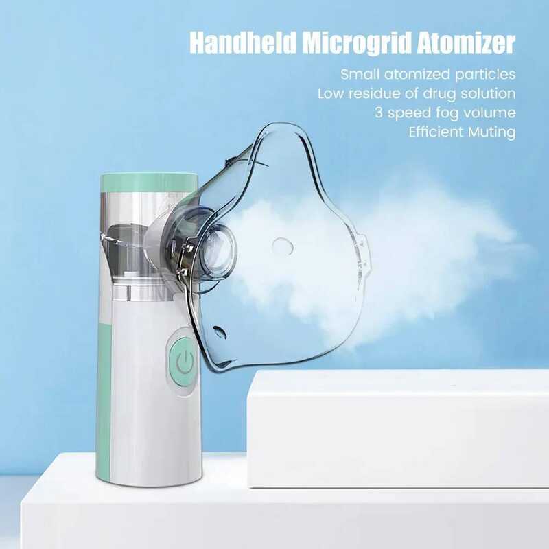 Nebulizer Portable Ultrasound Medical Atomizer Nebuliser Inhalator ...