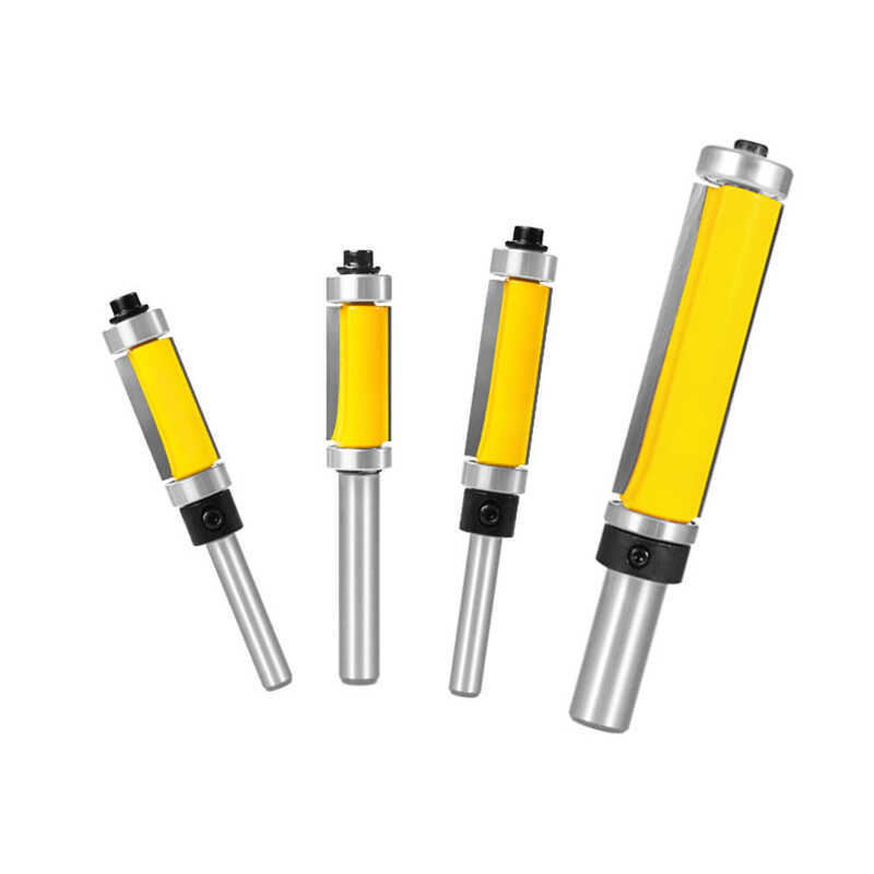 SK 1Pc Flush Trim Bit With Double Bearing Router Bit Wooorking Milg ...