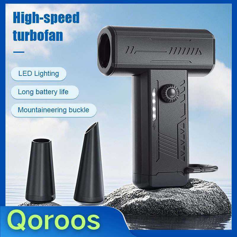 Mini Turbo Fan 130000 RPM Brushless Motor Portable Jet USB Rechargeable ...