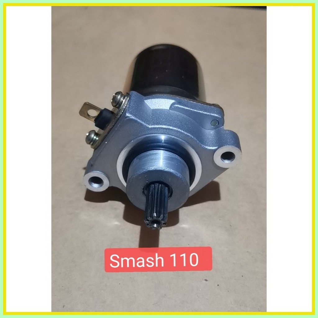 Motorcycle Starter Motor Assy (Smash 110) | Shopee Philippines