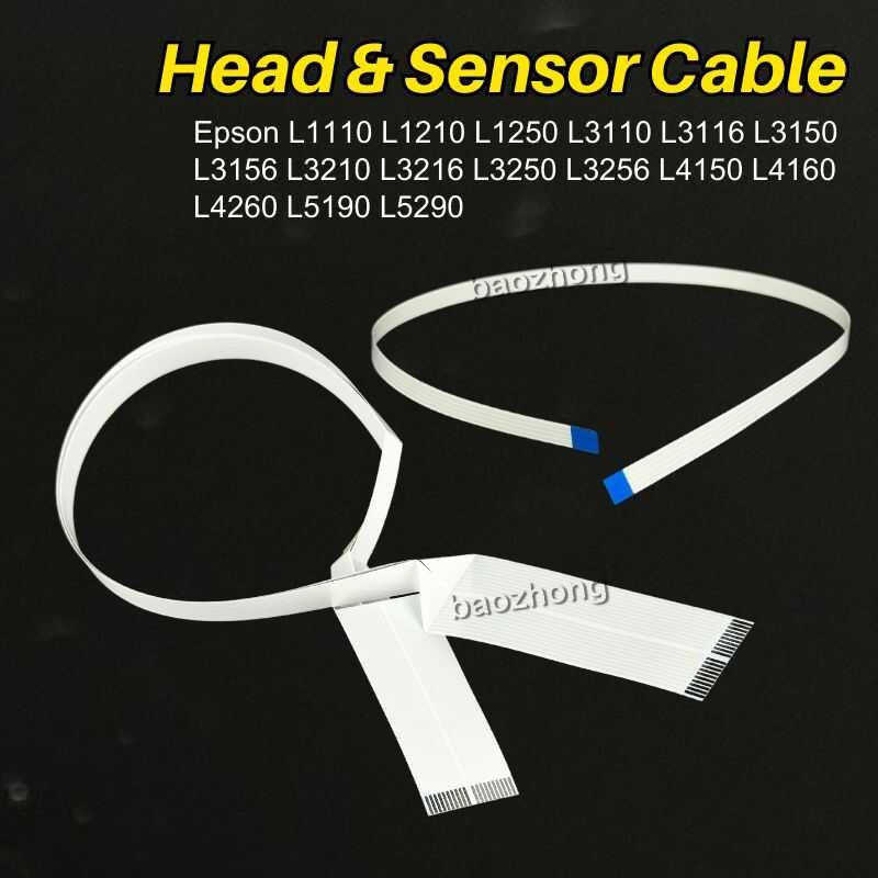 Print Head And Sensor Flex Cable For Epson L3110 L3210 L1110 L3150 ...